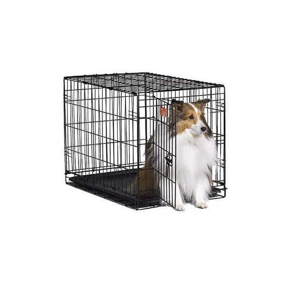 Midwest Icrate Fold And Carry 30 Inch Single Door Crate Black - Walmart.ca