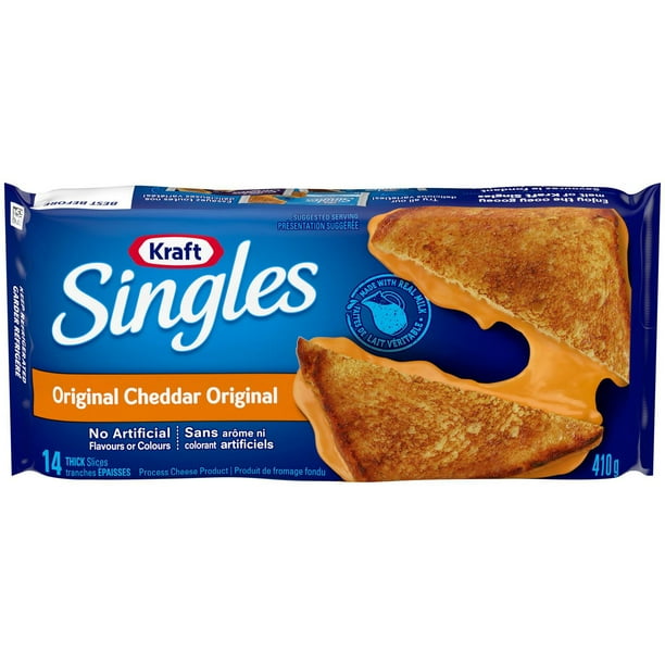 Kraft Singles Original Thick Slices, 14 Slices - Walmart.ca