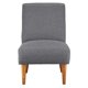 Mainstays Armless Swoop Chair with Wood Legs - Walmart.ca