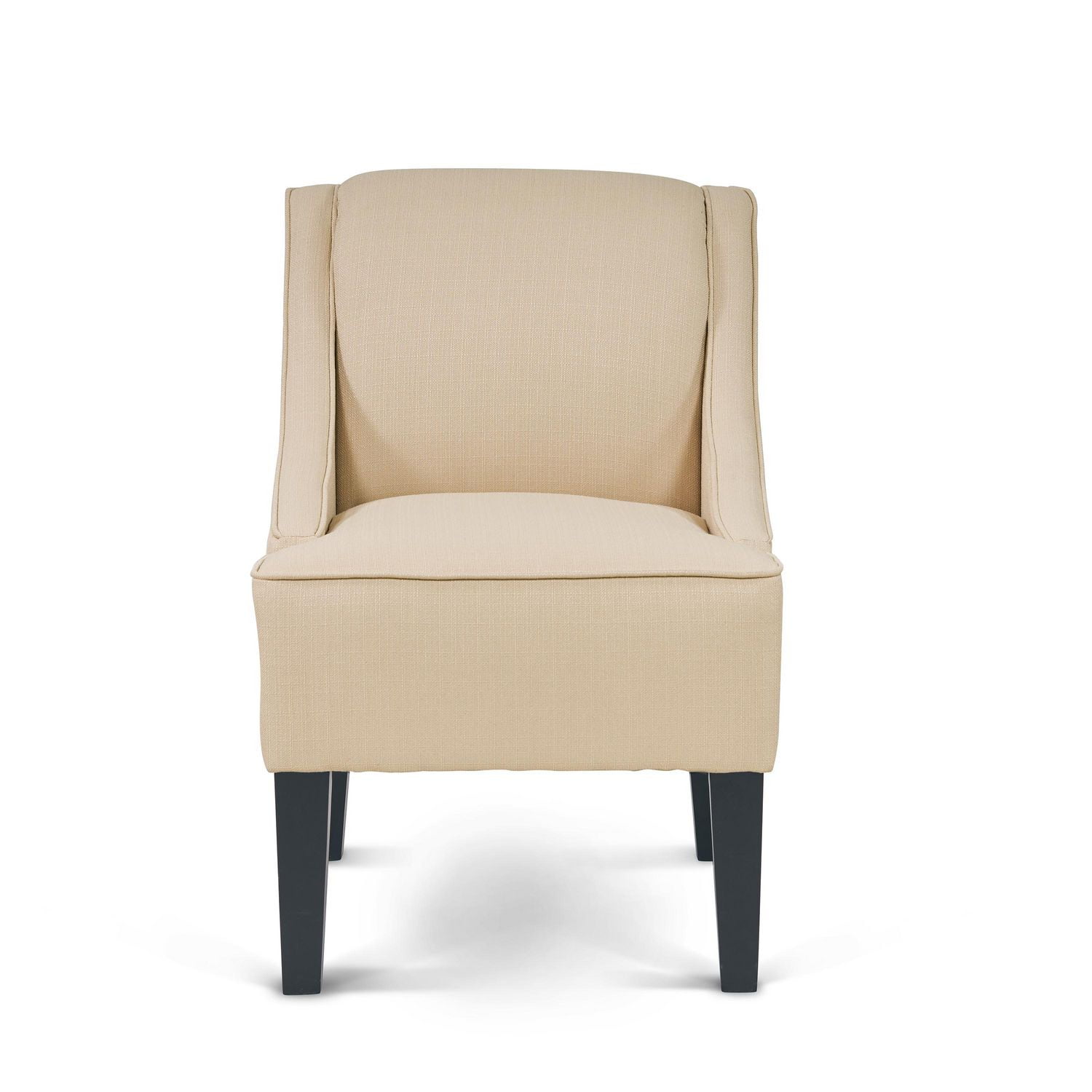 Mainstays Slight Arm Swoop Chair with Wood Legs | Walmart Canada