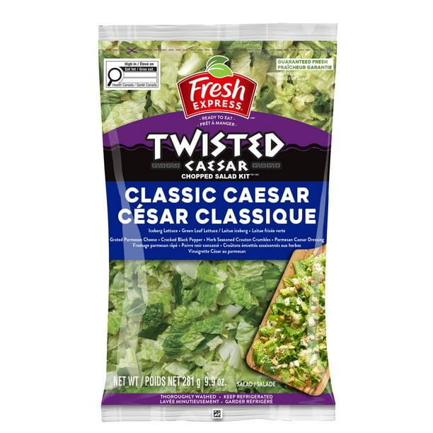 Fresh Express Twisted Caesar Classic Caesar Chopped Salad Kit, 266 g ...