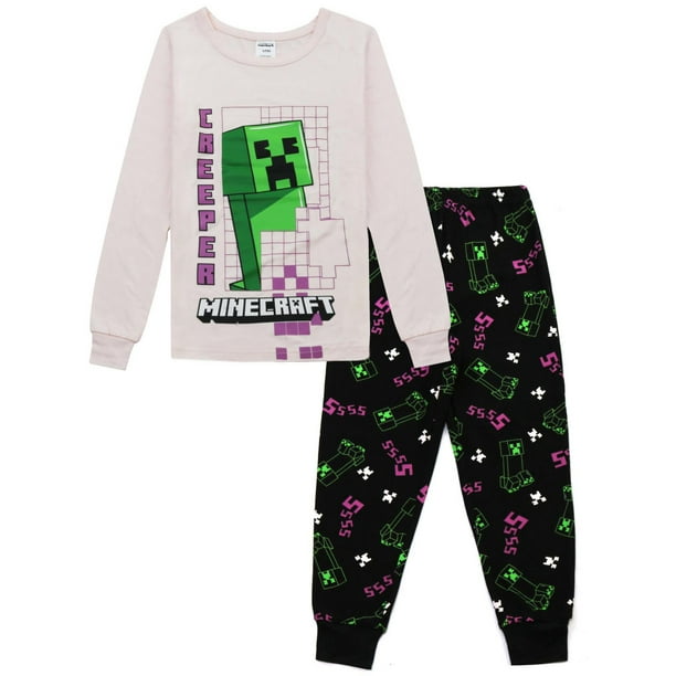 Minecraft Two-Piece Pajama Set for Girls - Walmart.ca
