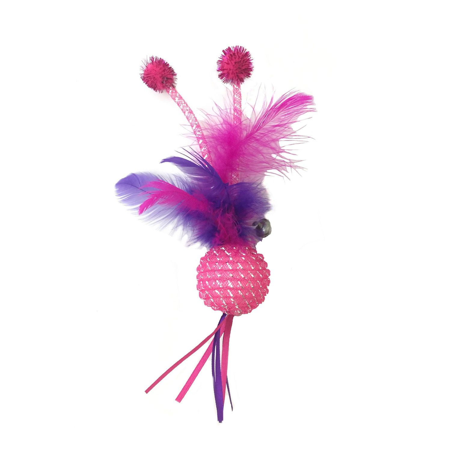 Multipet Feather Ball Cat Toy | Walmart Canada