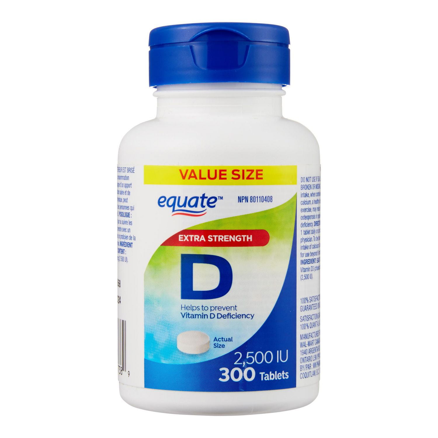 Click here for Equate Vitamin D 2500 Iu prices