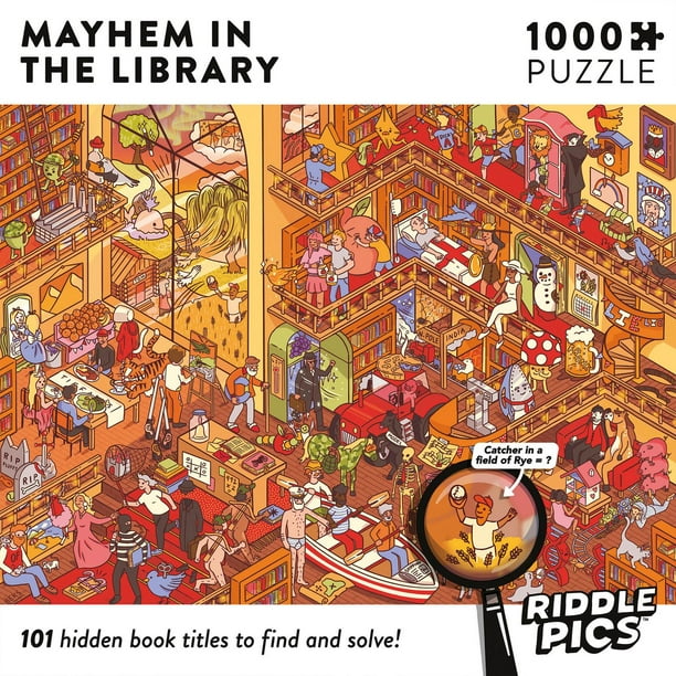 MAYHEM AT THE LIBRARY JIGSAW PUZZLE - Walmart.ca