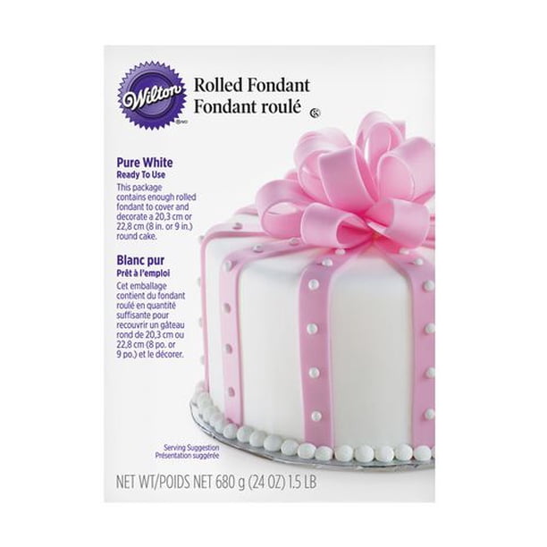 Ready-to-Use Rolled Fondant Pure White - Walmart.ca