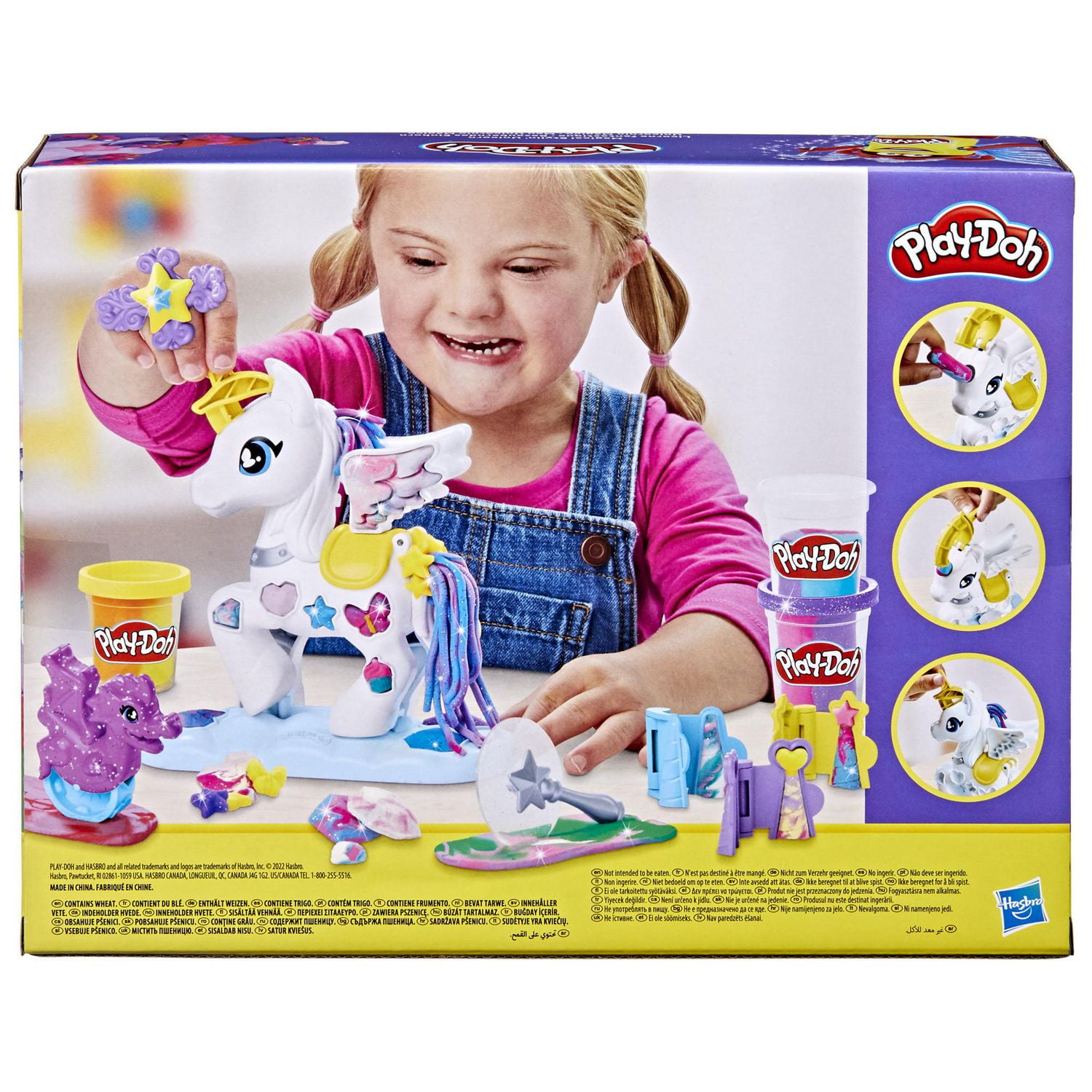 Play Doh Magical Stylin Unicorn Playset Ages 3 and up