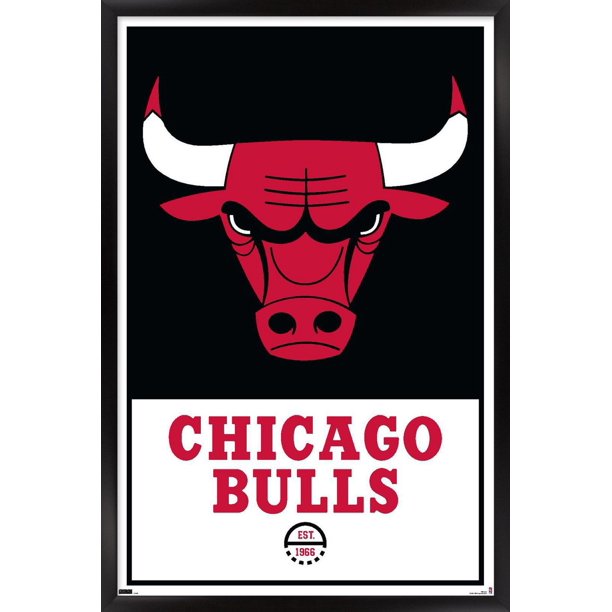 NBA Chicago Bulls - Logo 21 Wall Poster, 22.375" x 34" Framed - Walmart.ca