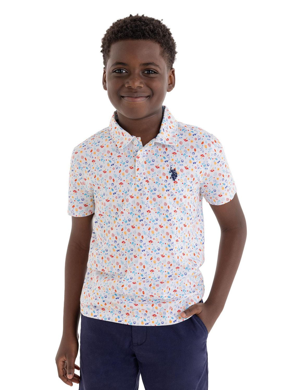 Click here for Us Polo Assn. U. S. Polo Assn. Boys Short Sleeve P... prices