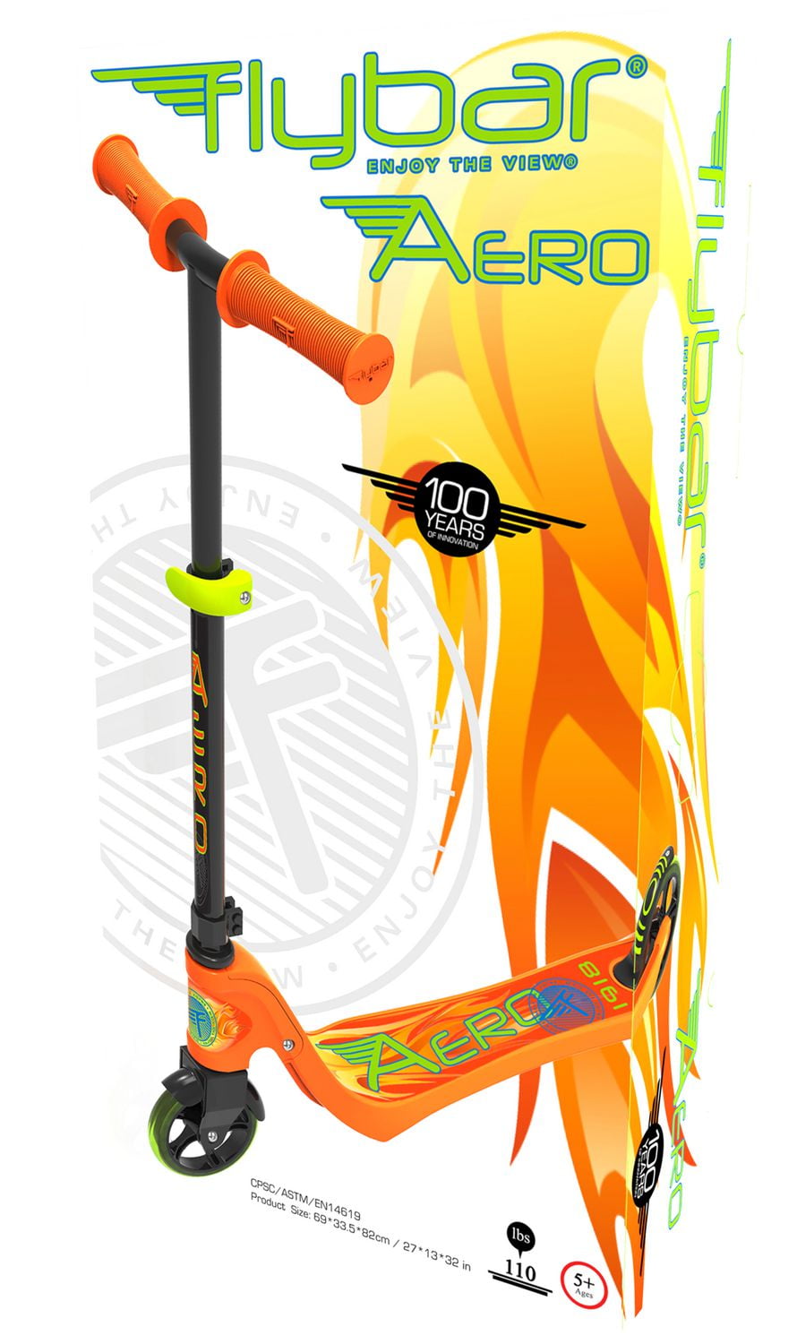 Flybar Aero 2 Wheel Kick Scooter | Walmart Canada