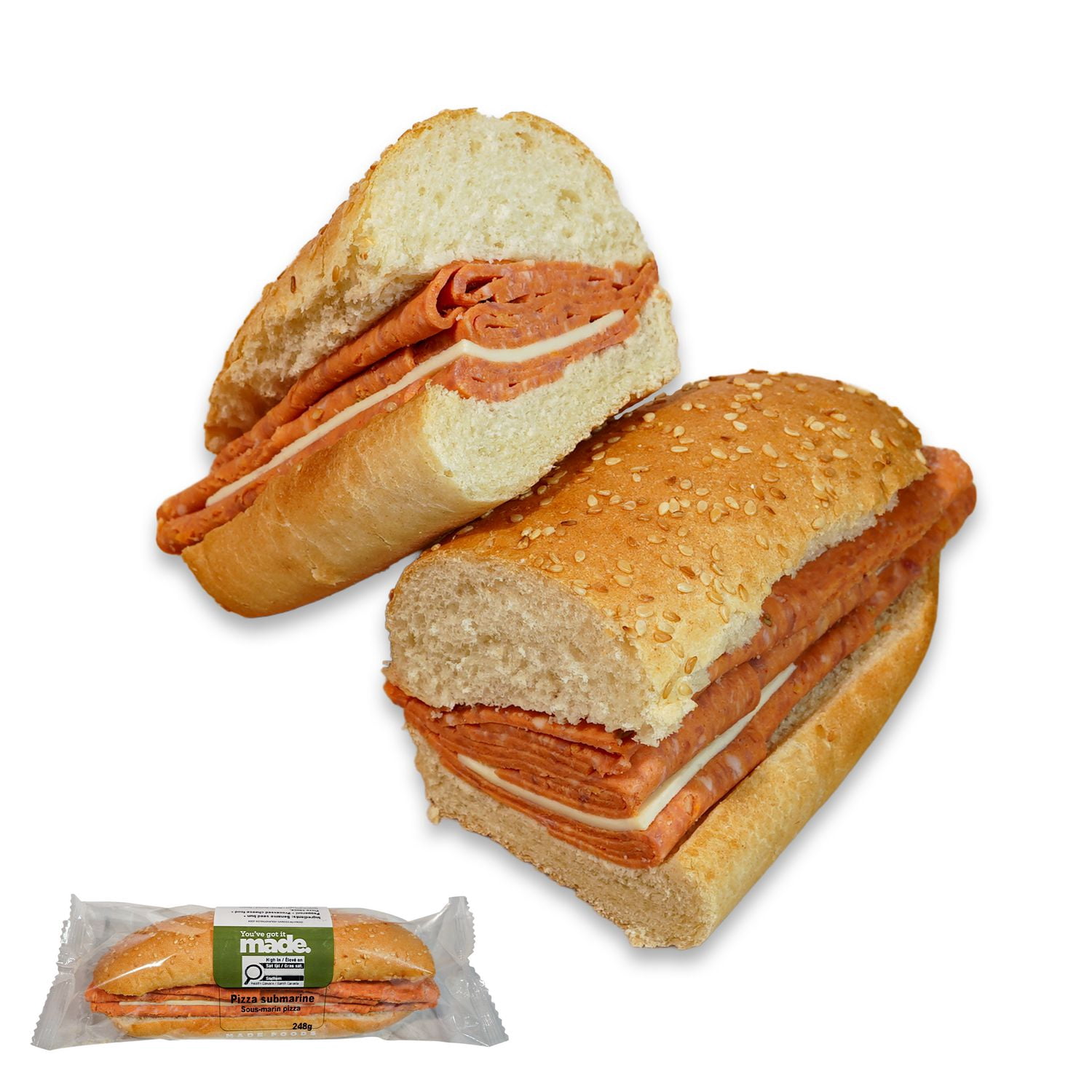 Click here for Made Foods Pizza Sub  248 G prices