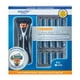Equate 5 Blade Razor with Pivoting Head and Refills Value Pack, 1 Razor ...