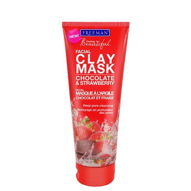 Freeman Feeling Beautiful Chocolate & Strawberry Facial Clay Mask ...