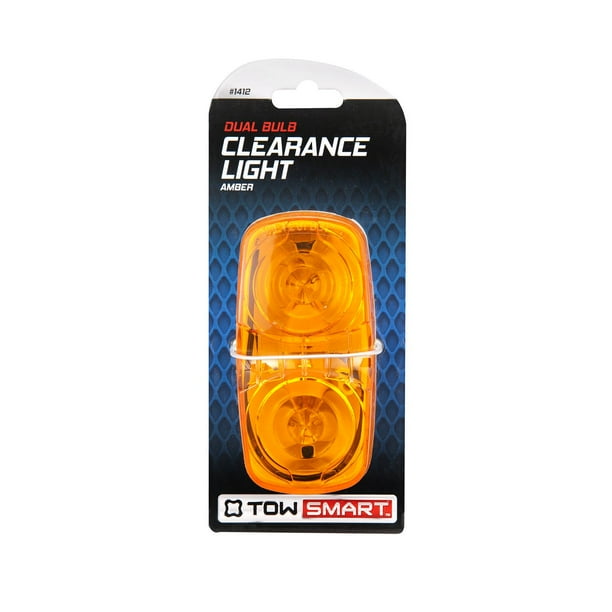 Dual Bulb Rectangular Clearance Light - Amber - Walmart.ca