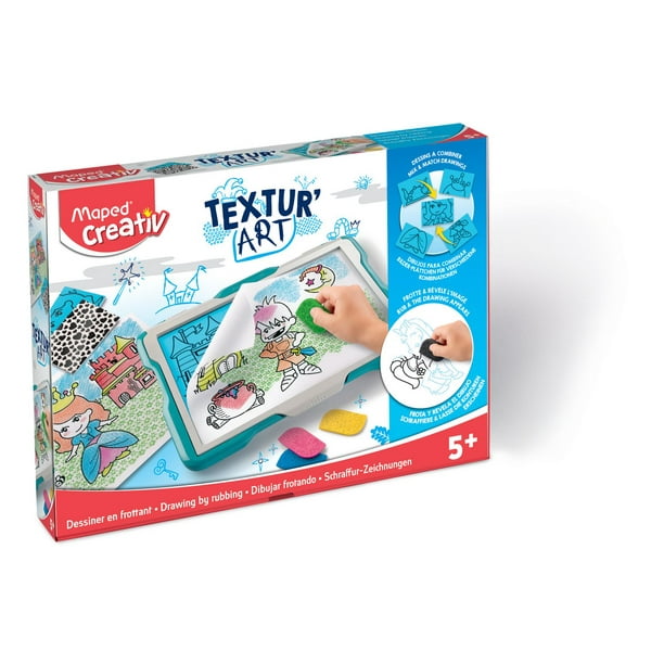 Textur’Art - Drawing table - Castles, prince and princess theme ...