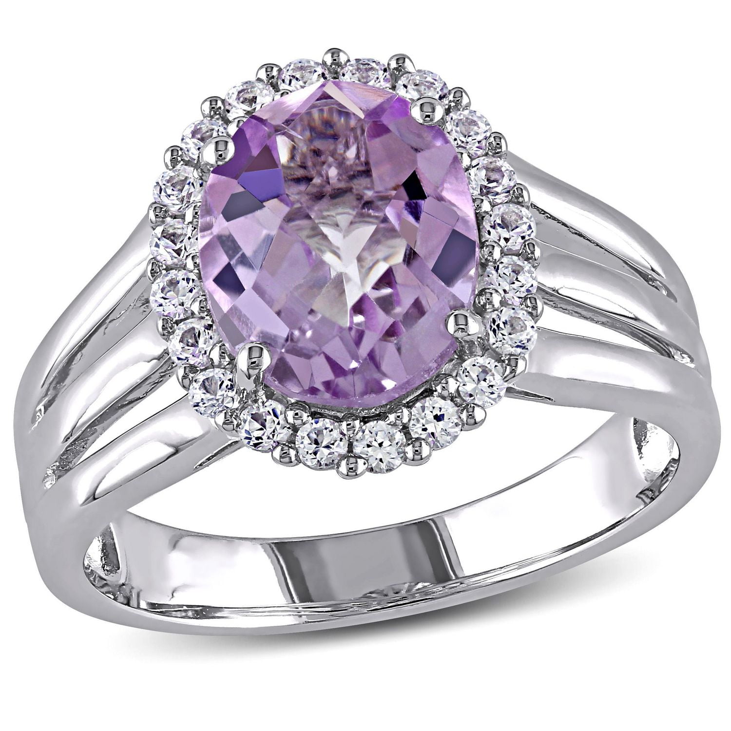 Click here for Miabella 2-3/4 Carat T. G.W. Rose De France And Cr... prices