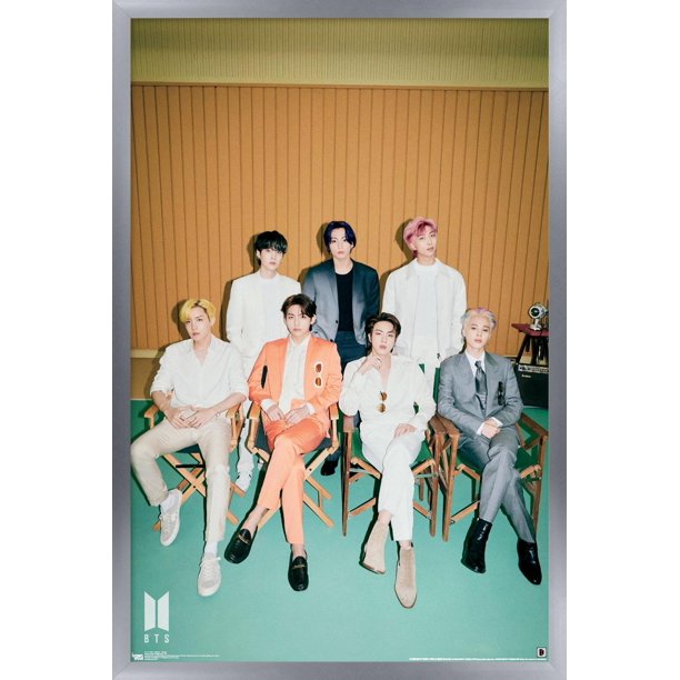 BTS - Butter - Group Wall Poster, 22.375" x 34" Framed - Walmart.ca