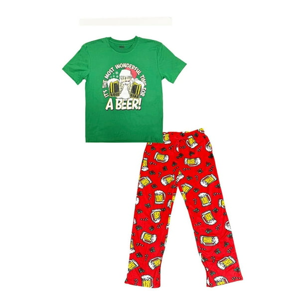 Mad Engine Men's 2 Piece Hold My Beers Sleep Set - Walmart.ca