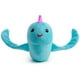 Fingerlings HUGS - Nikki (Blue Glitter) - Interactive Plush Narwhal ...