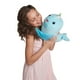 Fingerlings HUGS - Nikki (Blue Glitter) - Interactive Plush Narwhal ...