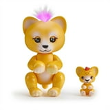Fingerlings Light-Up Baby Lion and Mini - Sam and Leo - Interactive Toy ...