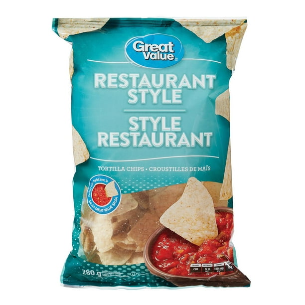 Great Value Restaurant Style Tortilla Chips - Walmart.ca