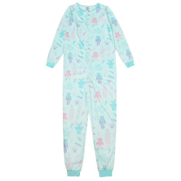 Minecraft One-Piece Pajama Set for Girls - Walmart.ca