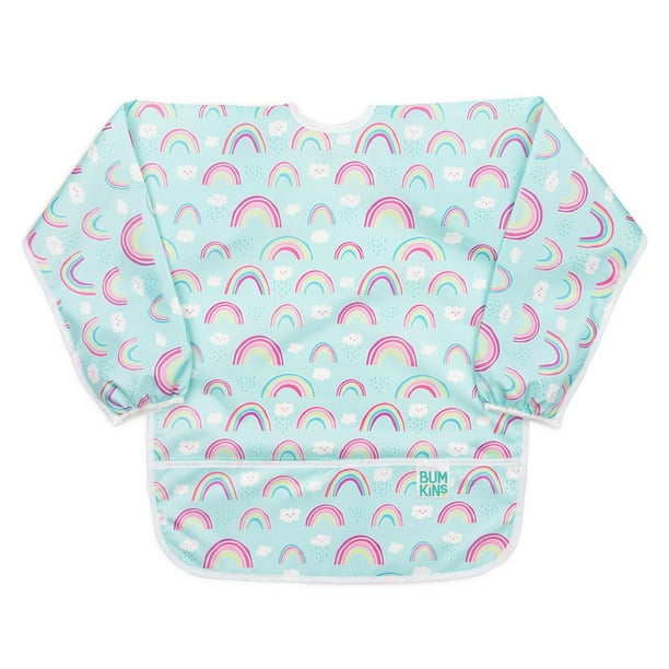 Bumkins - Kids, Girls Long Sleeve Smock, Waterproof, Art, Crafts, Play ...