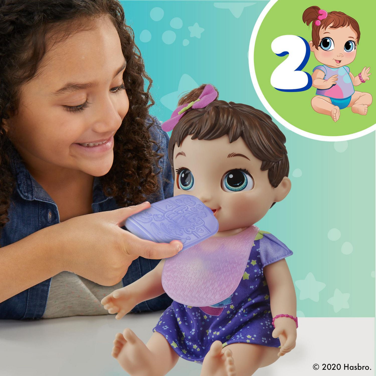 Baby Alive Baby Grows Up Dreamy Shining Skylar or Star Dreamer Growing and Talking Baby Doll Walmart