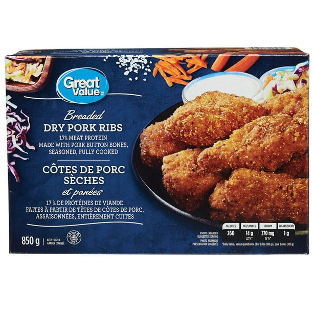Great Value Dry Pork Ribs - Walmart.ca