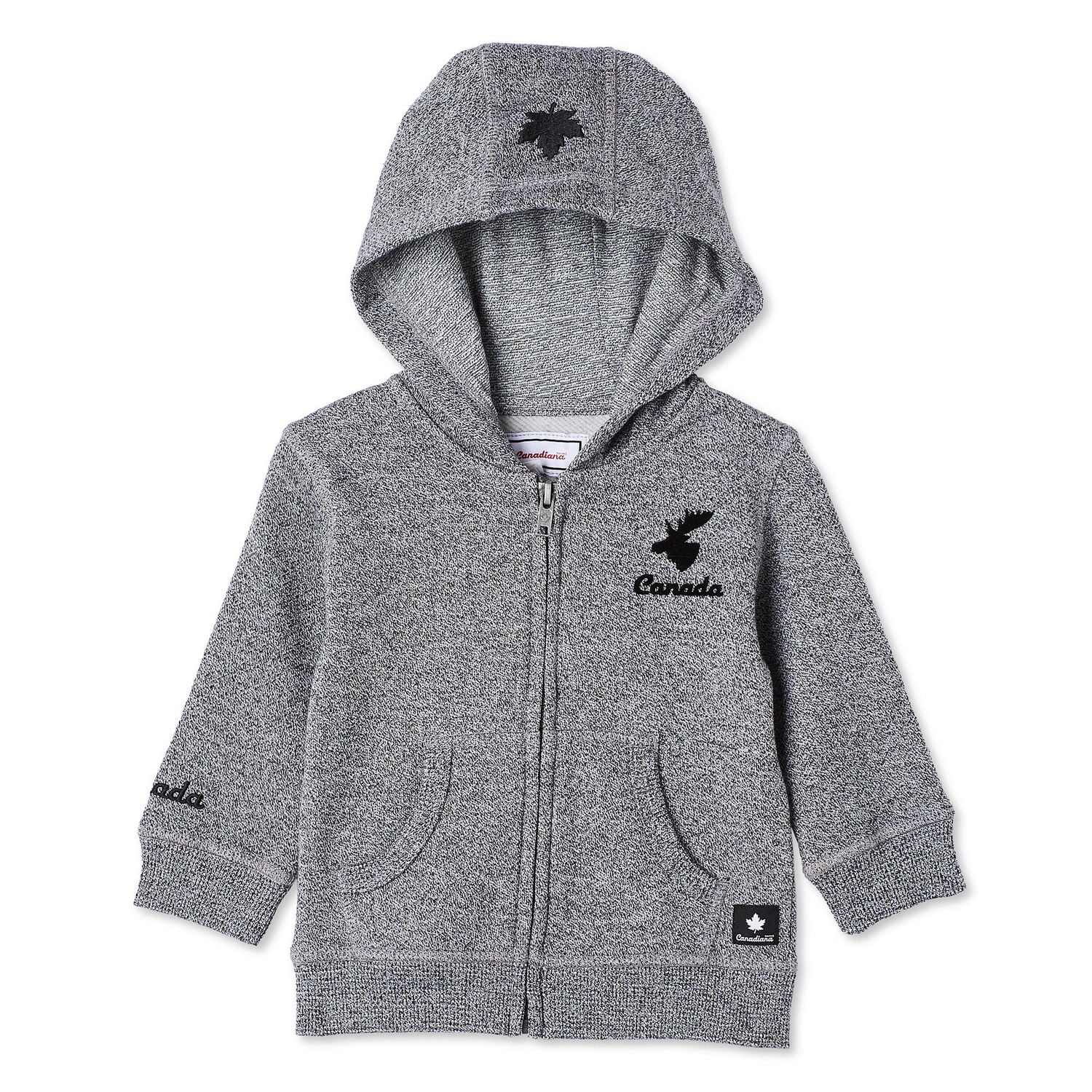 Click here for Canadiana Infants Gender Inclusive Full-Zip Hoodie... prices