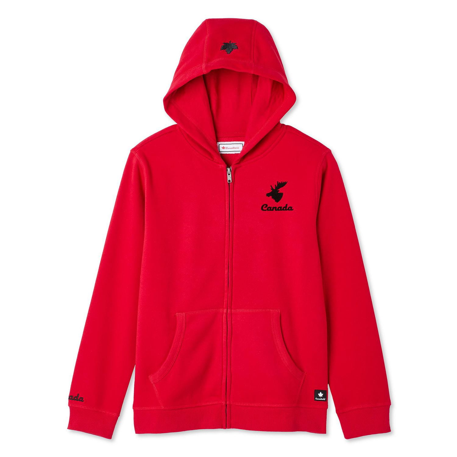 Click here for Canadiana Kids Gender Inclusive Full-Zip Hoodie Ki... prices