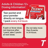Extra Strength Tylenol Easy Dissolve, 500 mg Acetaminophen Pain ...