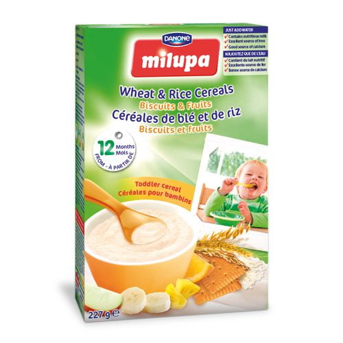 Milupa Toddler cereal - Wheat/Rice/Biscuits/Fruits - Walmart.ca