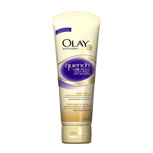 Olay Quench plus Touch of Sun Body Lotion + Gradual Sunless Tanner ...