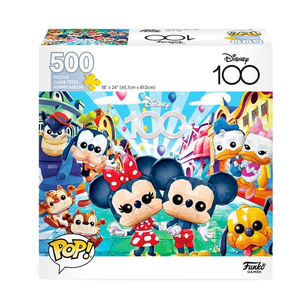 Funko Games POP! PUZZLE – DISNEY MICKEY AND FRIENDS D100 500 Pieces ...