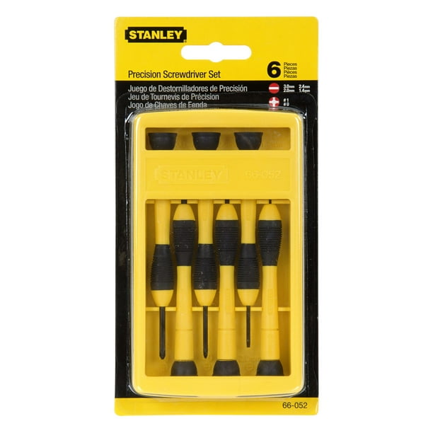 Stanley 6-Piece Precision Screwdriver Set (66-052) - Walmart.ca