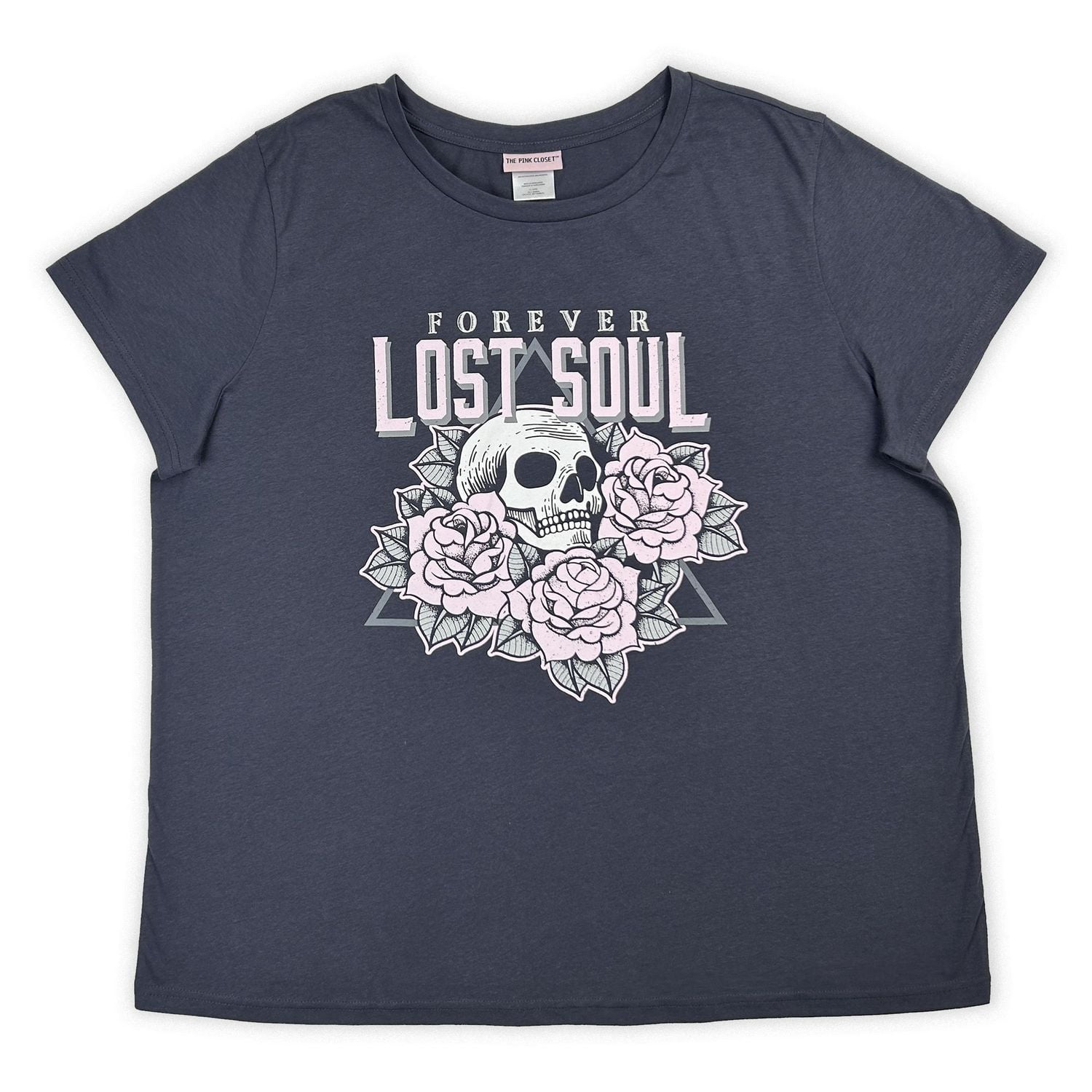 Pink closet- Ladie's plus size short sleeve tee shirt . - Walmart.ca
