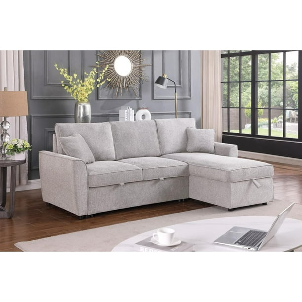 Ross Sleeper Sofa Bed, Beige - Walmart.ca