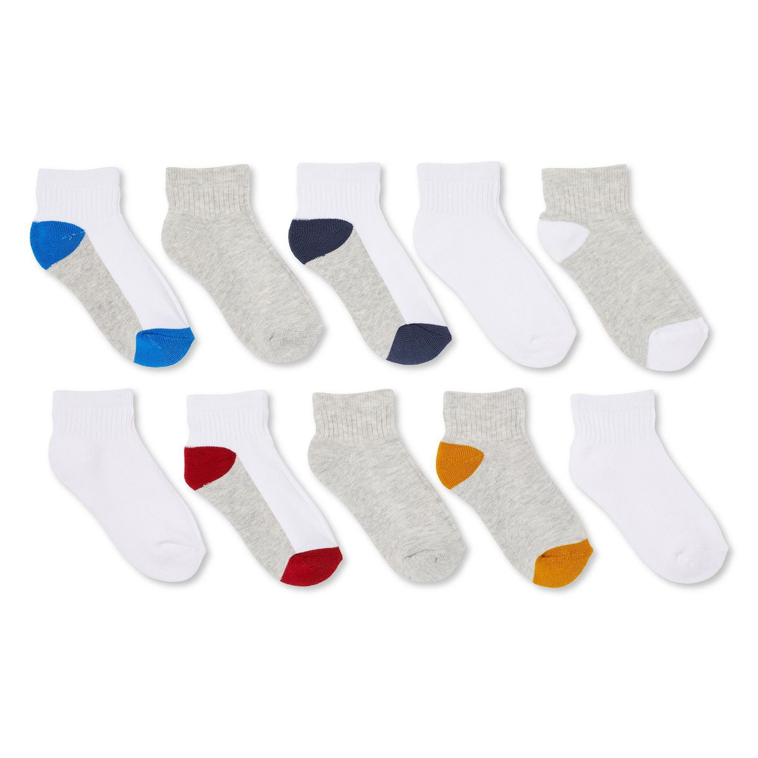 Click here for George Boys Ankle Socks 10-Pack 11-2 prices