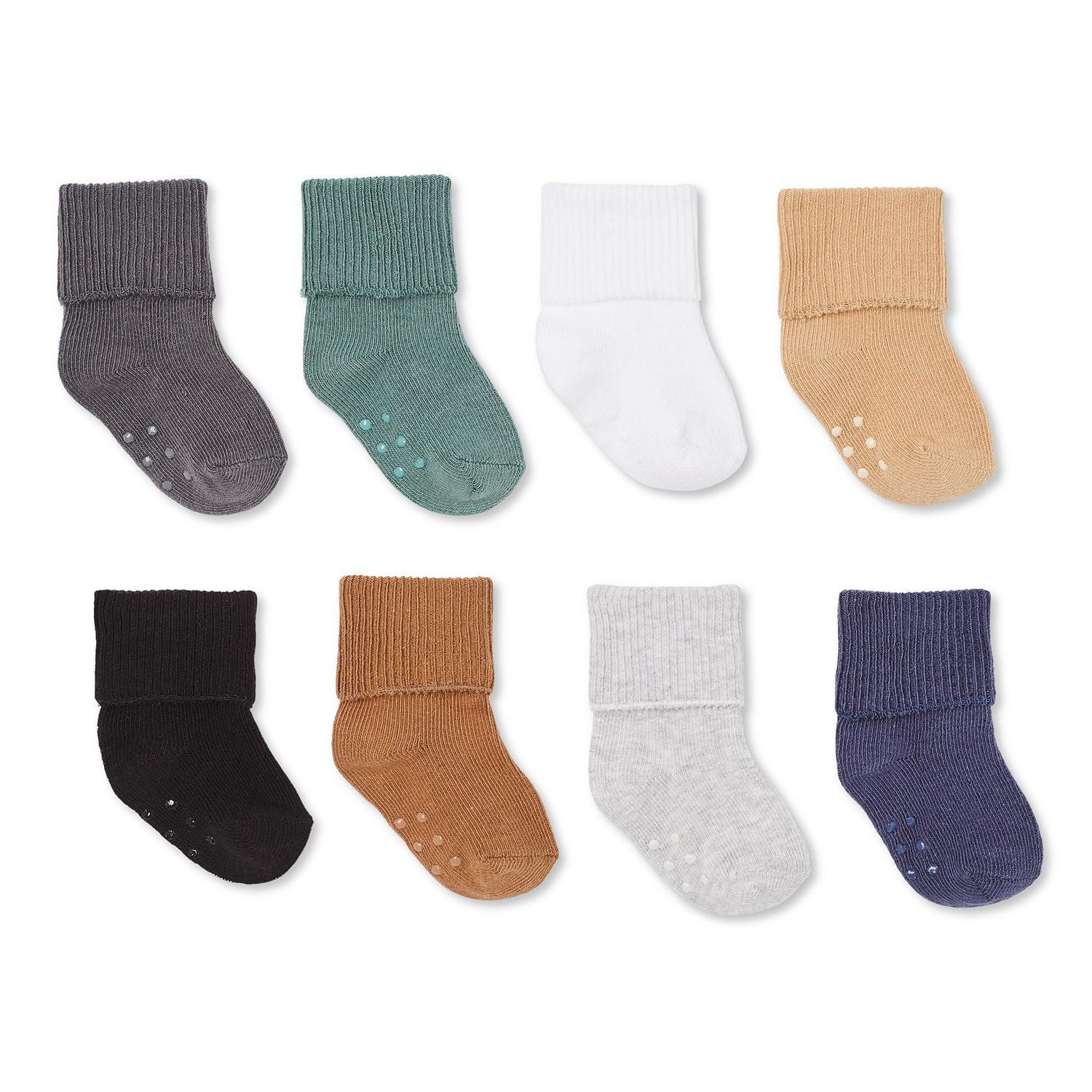 Click here for George Baby Boys Crew Socks 8-Pack 2-5 prices