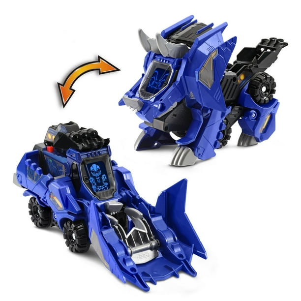 VTech Switch & Go Triceratops Bulldozer Transforming Dinosaur to ...