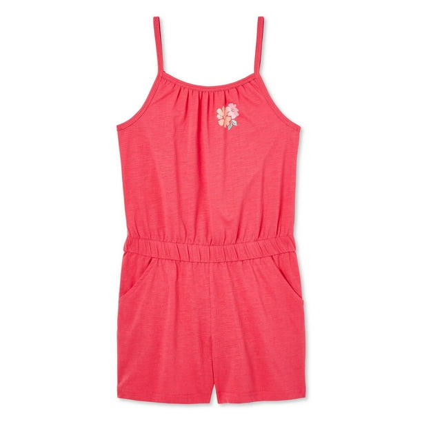George Girls' Tank Romper, Sizes XS-XL - Walmart.ca