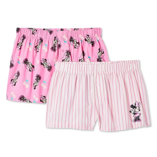 Disney Women's Minnie Mouse Sleep Boxer 2-Pack, Sizes XS-XL - Walmart.ca