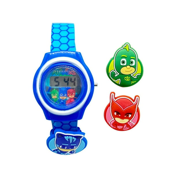 PJ Masks Kids LCD watch with interchangeable icons - Walmart.ca