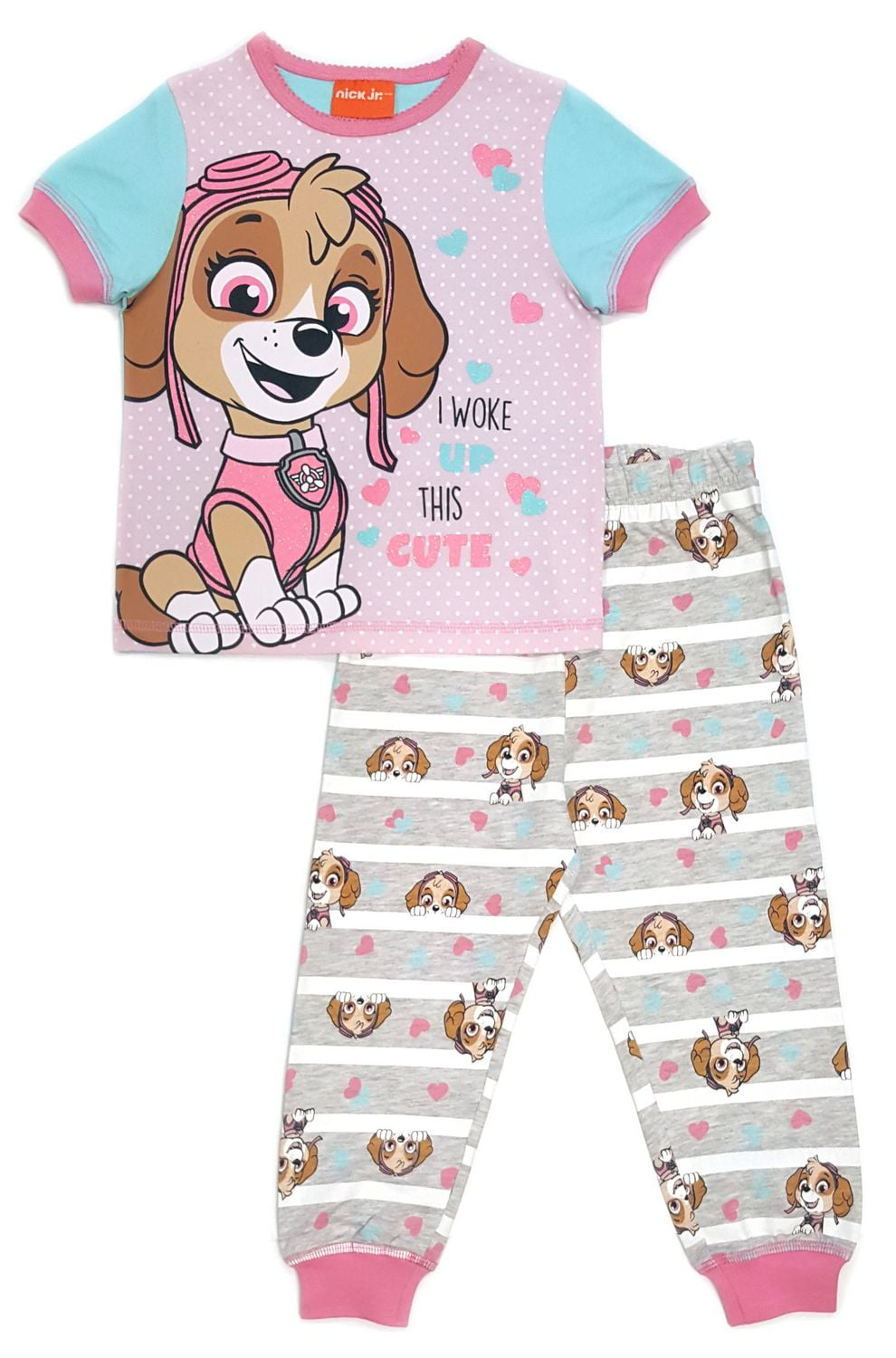 Paw Patrol Toddler Girls' 2-Piece Short Sleeve Pajama Set | Walmart Canada
