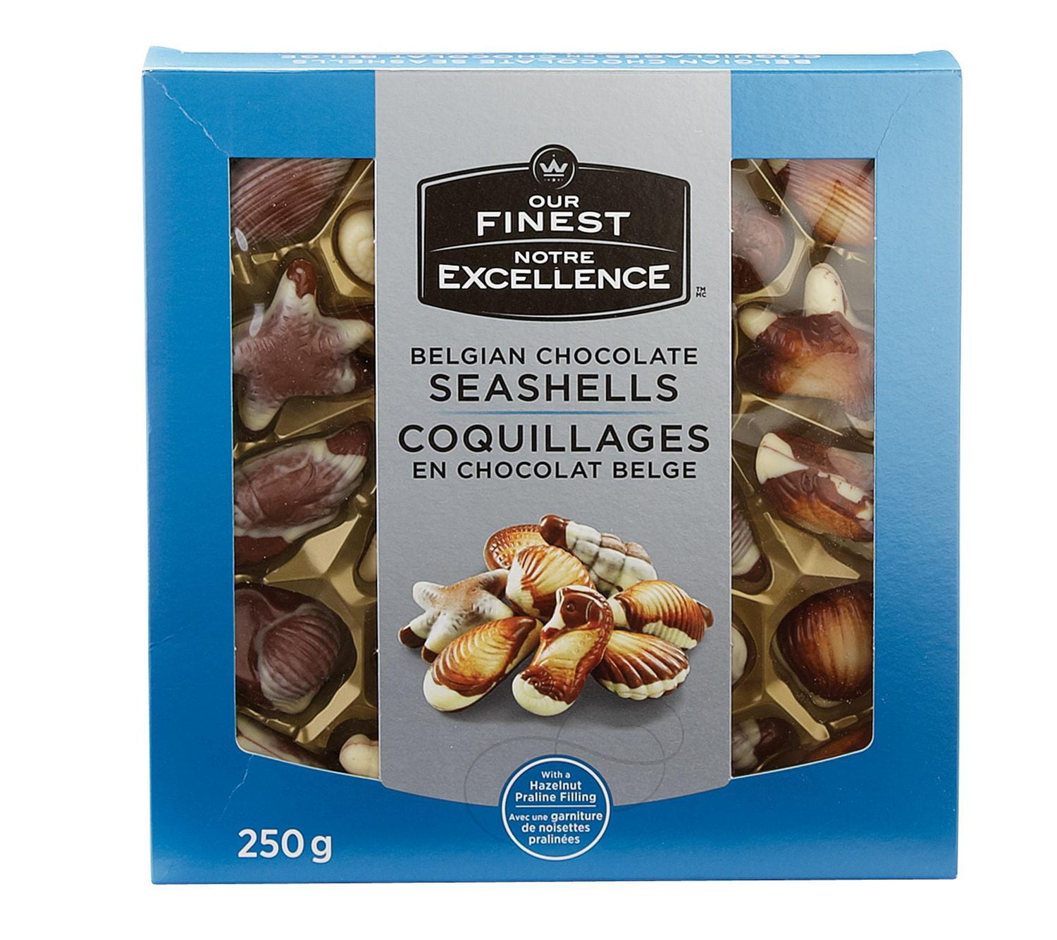 Our Finest Belgian Chocolate Seashells | Walmart Canada