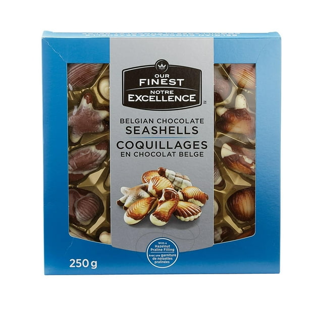 Our Finest Belgian Chocolate Seashells - Walmart.ca