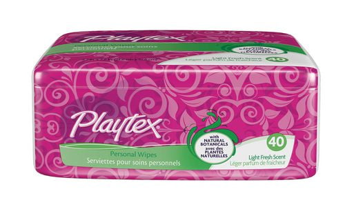 Playtex® Personal Cleansing Cloths Tub - 40 per tub | Walmart Canada