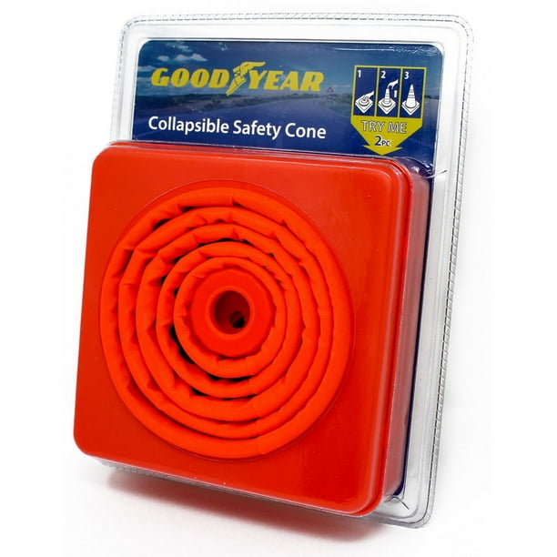 Goodyear Pop-up Safety Cones 2 pack - Walmart.ca